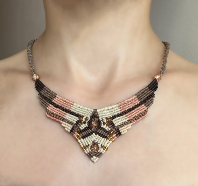 Tribal Inspired Micro Macrame Jewelry and Tutorials by ...