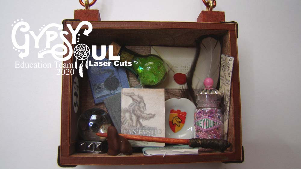 GSL Cuts: Wizard Trunk Ornaments