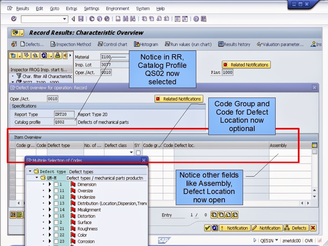 青蛙SAP分享 Froggy's SAP sharing: SAP QM Defect Recording case setup scenarios