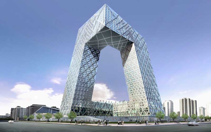 Travel Toursim: CCTV Building, Beijing In China