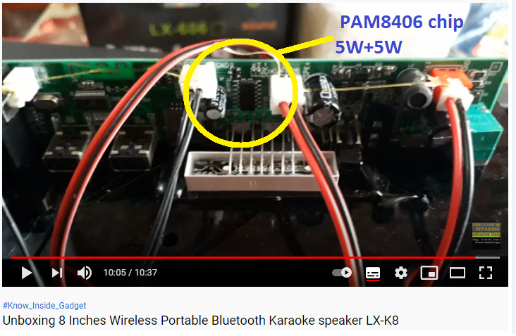 Portable Speaker Amplifier Audio Chip List │Schematic │Datasheet │Board ...