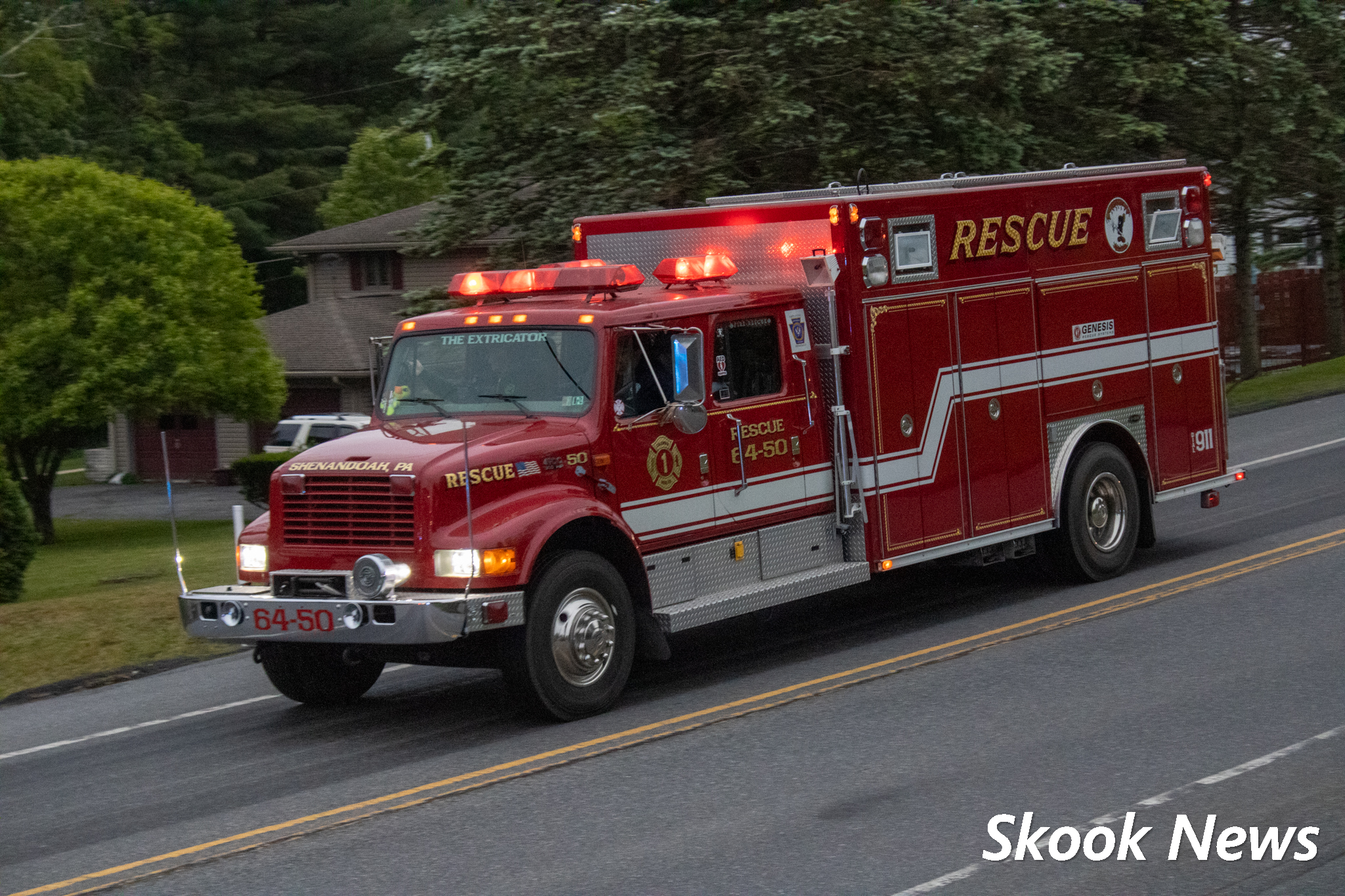 PHOTOS: Friendship Fire Company, Englewood Block Party Fire Truck Parade
