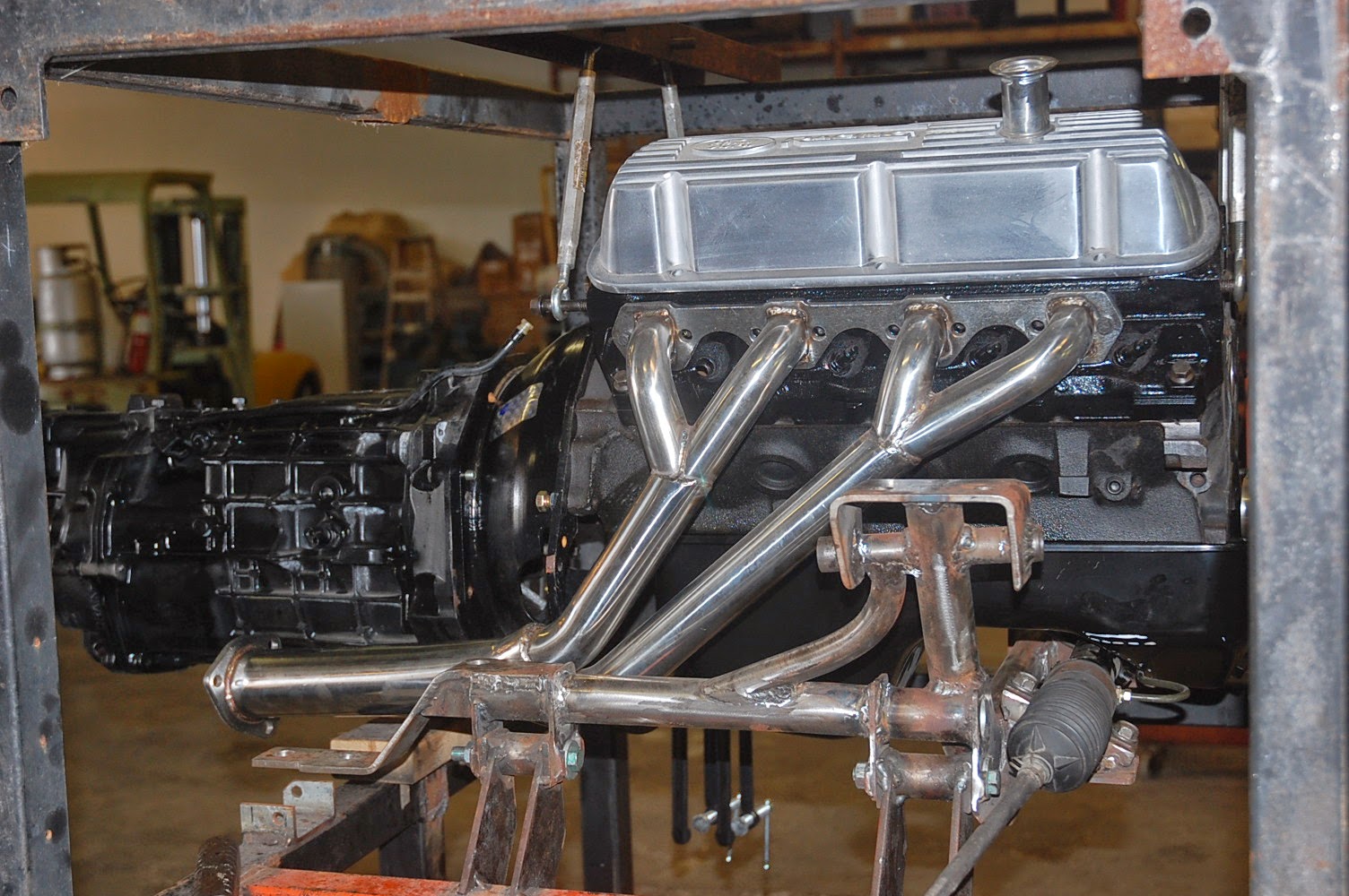 MiataV8 Conversion: Tri-Y Headers, 6-speed