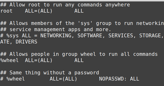 Providing Root Privileges To Usergroup In Linux