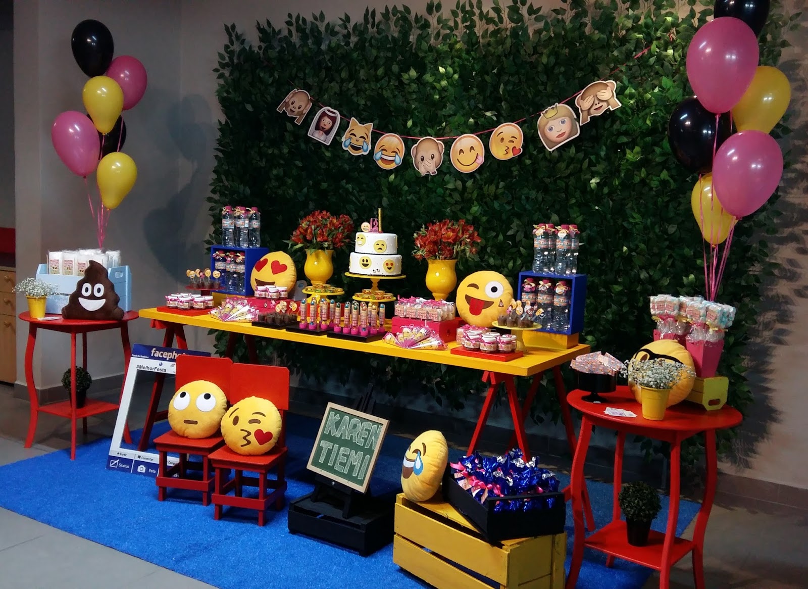www.engenheirasdafesta.blogspot.com: Decoração Emoji