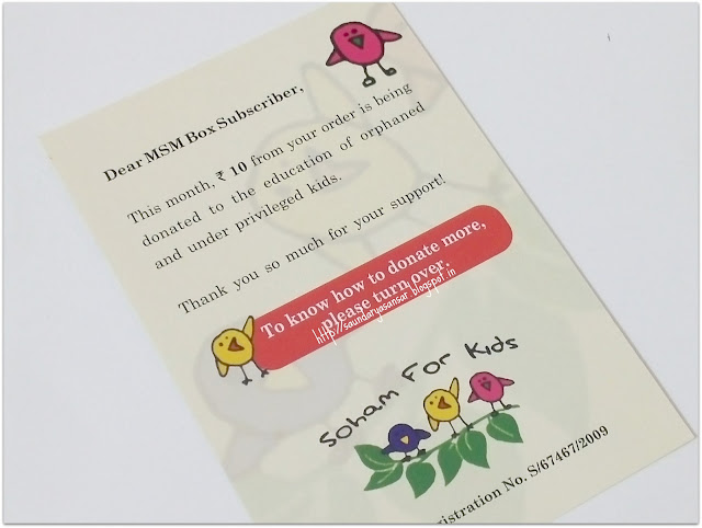 Beauty and Fashion obsessions: Unboxing My Style Mile Express (MSM) Box ...