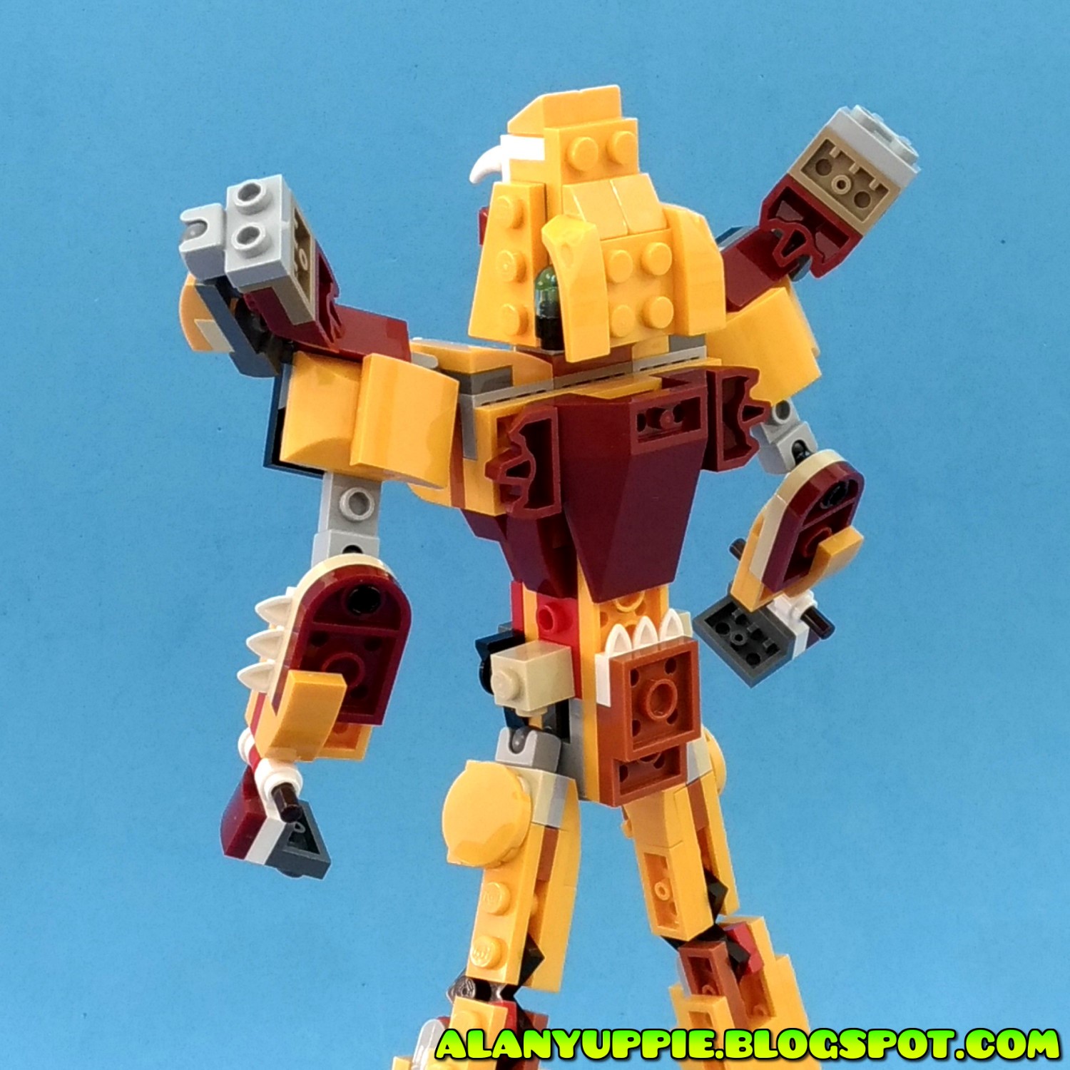 Alanyuppie's LEGO Transformers: Video Tutorial: LEGO Transformer Lion ...
