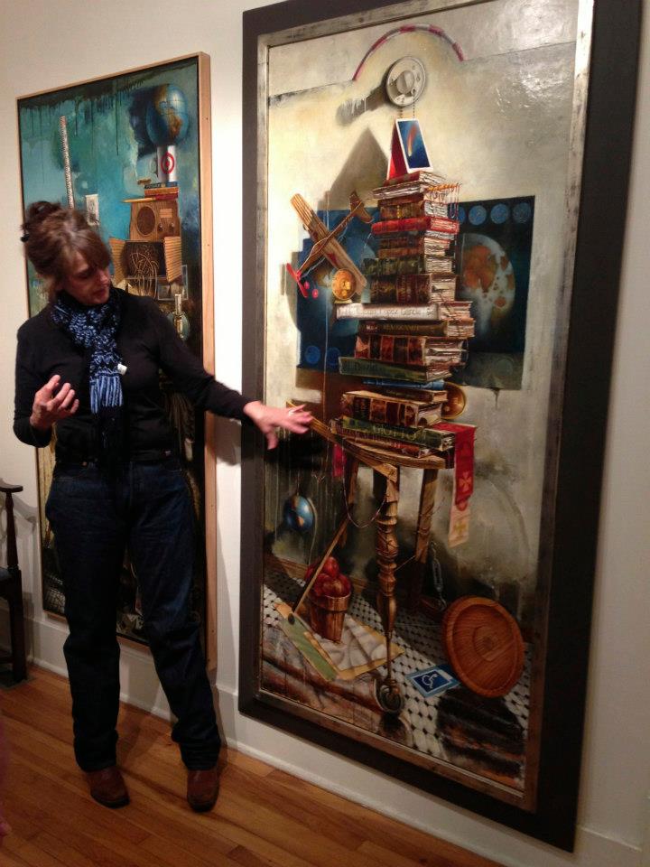 Local Color: SCAD Painting Club : Studio Visit: Professor John Rise