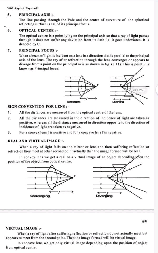 PHYSICS - 11 || OPTICS || NOTES