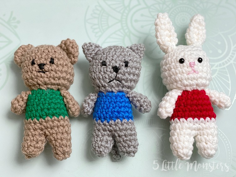 5 Little Monsters: Mini Ami Animals