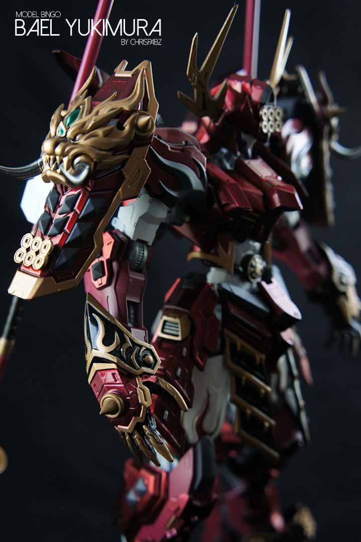 Custom Build: FM 1/100 Gundam Bael "Yukimura Resin Conversion Kit"