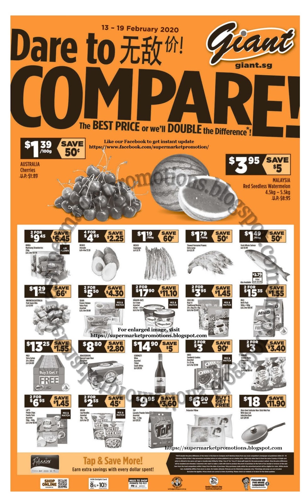 Giant Dare To Compare! Promotion 13 - 19 February 2020 ~ Supermarket ...