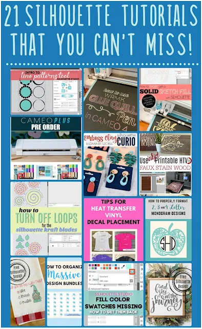 21 Silhouette Tutorials, Projects and Freebies You Don't Want to Miss ...