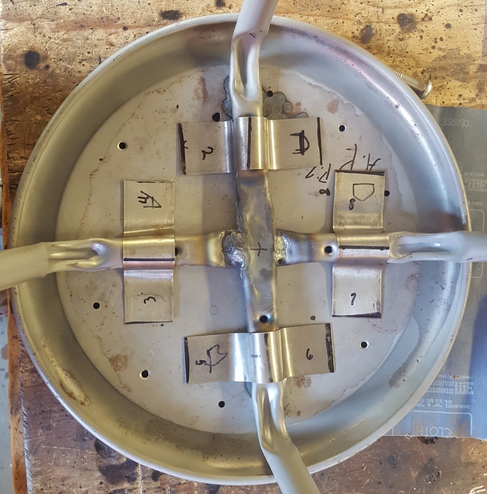 Kelly Coca's Engineering Design Blog: Fixing a Metal Stool Pt. 8