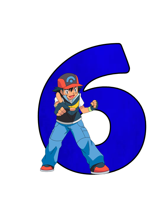 Kits imprimibles gratis : abecedario y números Pokémon