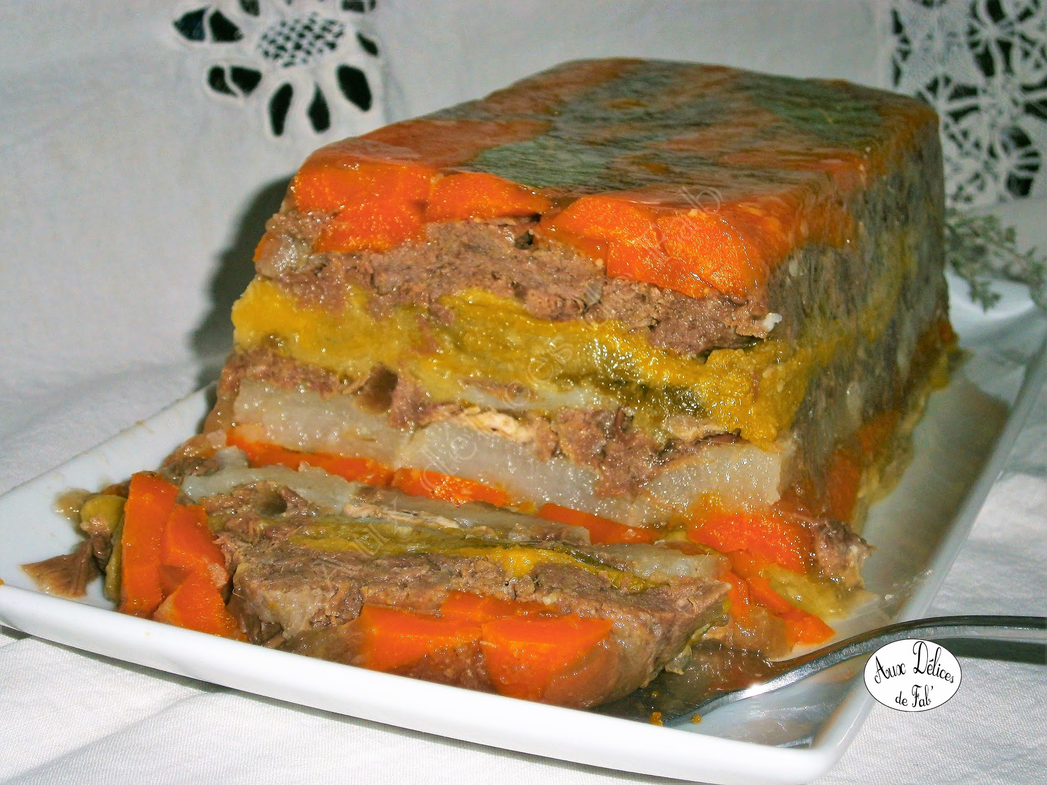 Aux délices de Fab: Terrine avec un restant de pot au feu
