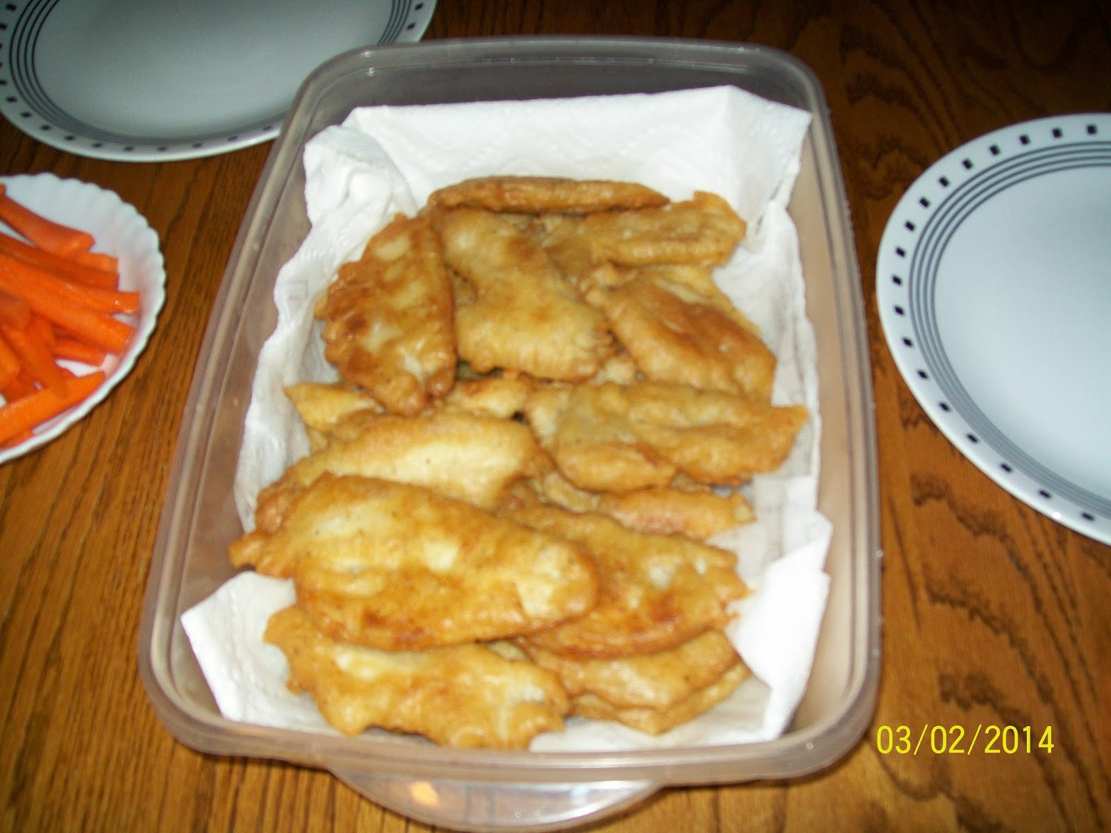 Homestead Survival Journal: Bluegill Crispy Batter Fish Fry