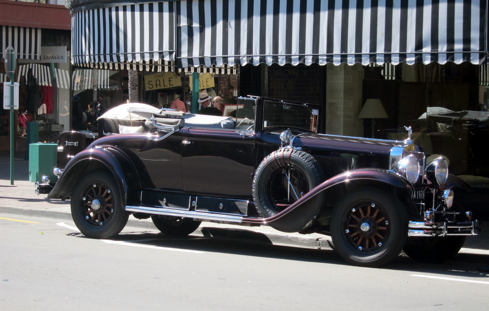 transpress nz: 1928 Cadillac 341A convertible