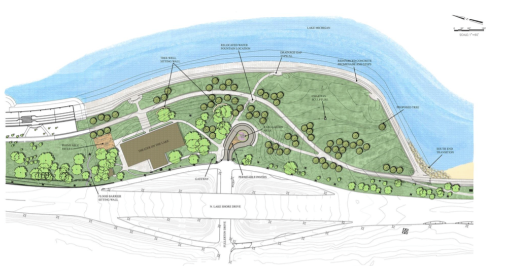Bike Walk Lincoln Park: Review of the new Fullerton shoreline improvements