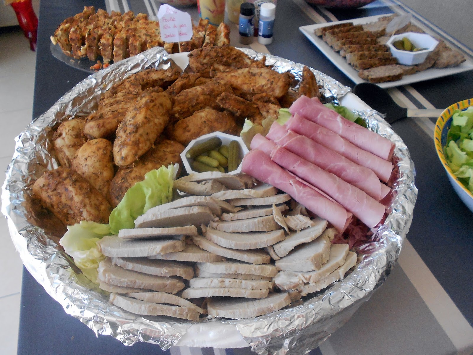 Dey cuisine: Faire un buffet froid #1 : les viandes & charcuterie