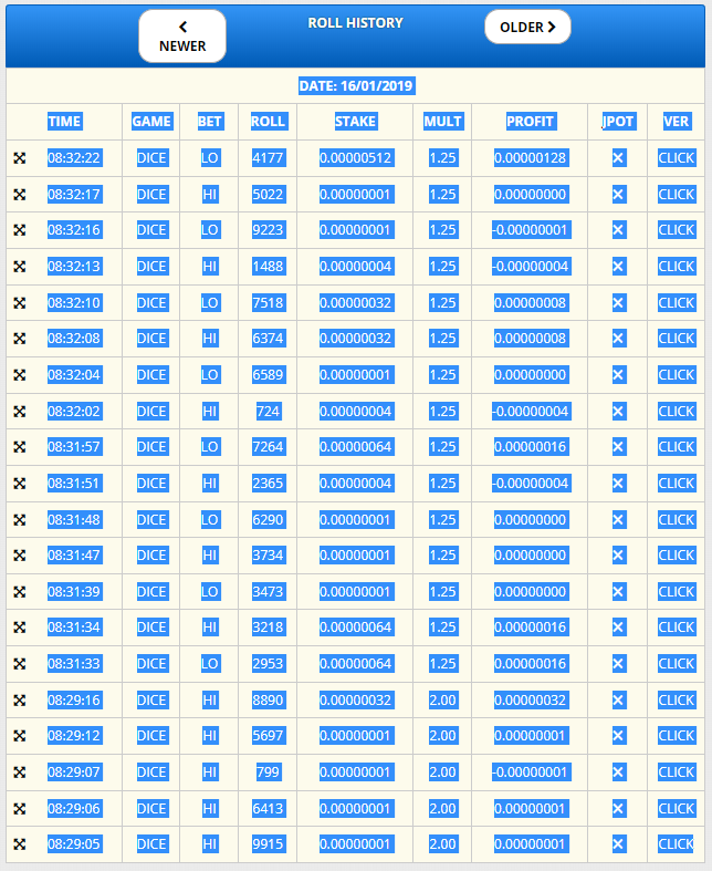 巧言天堂: FreeBitco.in 徹底分析大攻略！（十） Strategy 各種勝率「七煞圖」大匯集！
