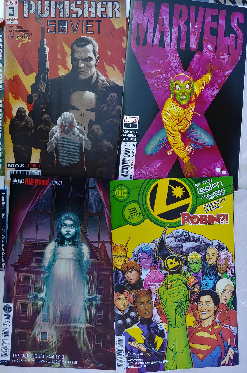 Arion's Archaic Art: January Comics / cómics de enero