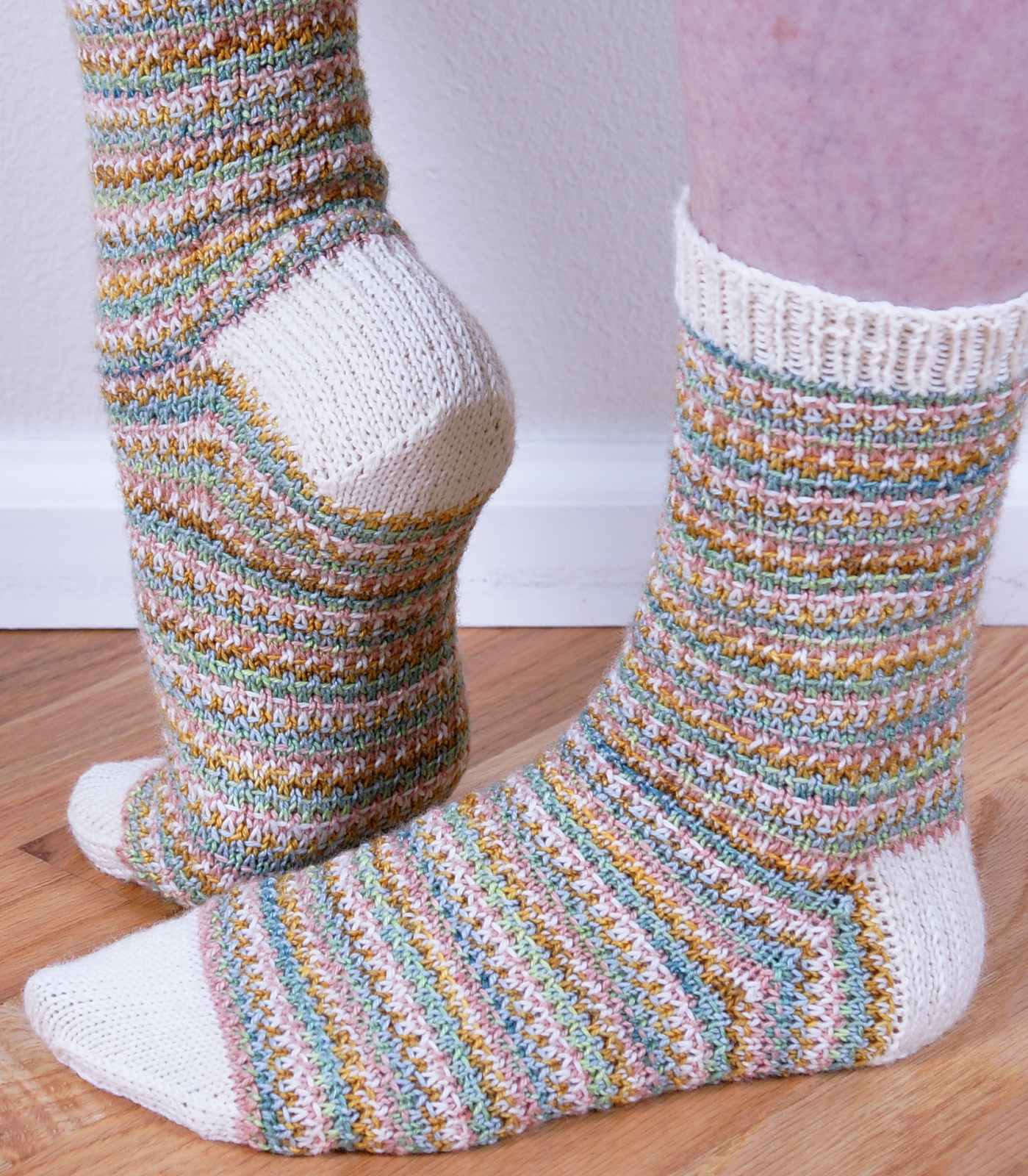 Designs By Cheryl Chow: Left Over Sock Yarn