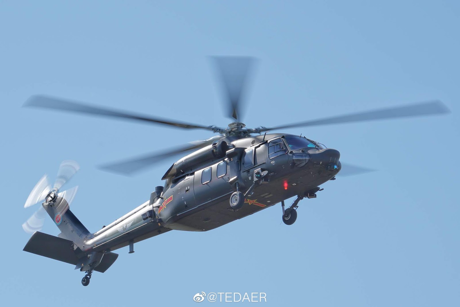 AAG_th บันทึกประจำวัน: เฮลิคอปเตอร์ใช้งานทั่วไป Z-20 จีนใช้ระบบควบคุมการบิน fly-by-wire