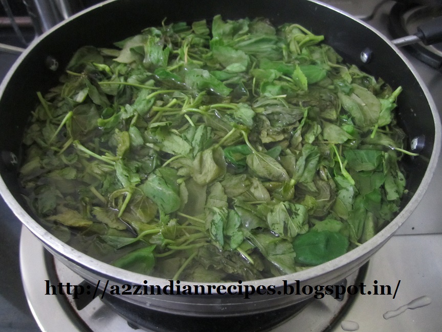 a2zindianrecipes: Ambat Chuka / Green Sorrel Bhaji