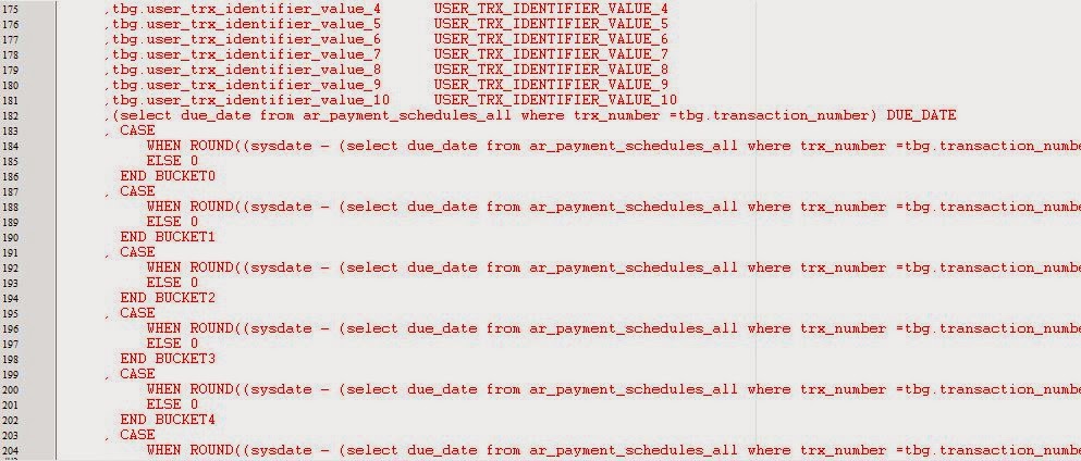 Oracle Apps AP/AR Aged Trial Balance Report (R12): How to customize the ...