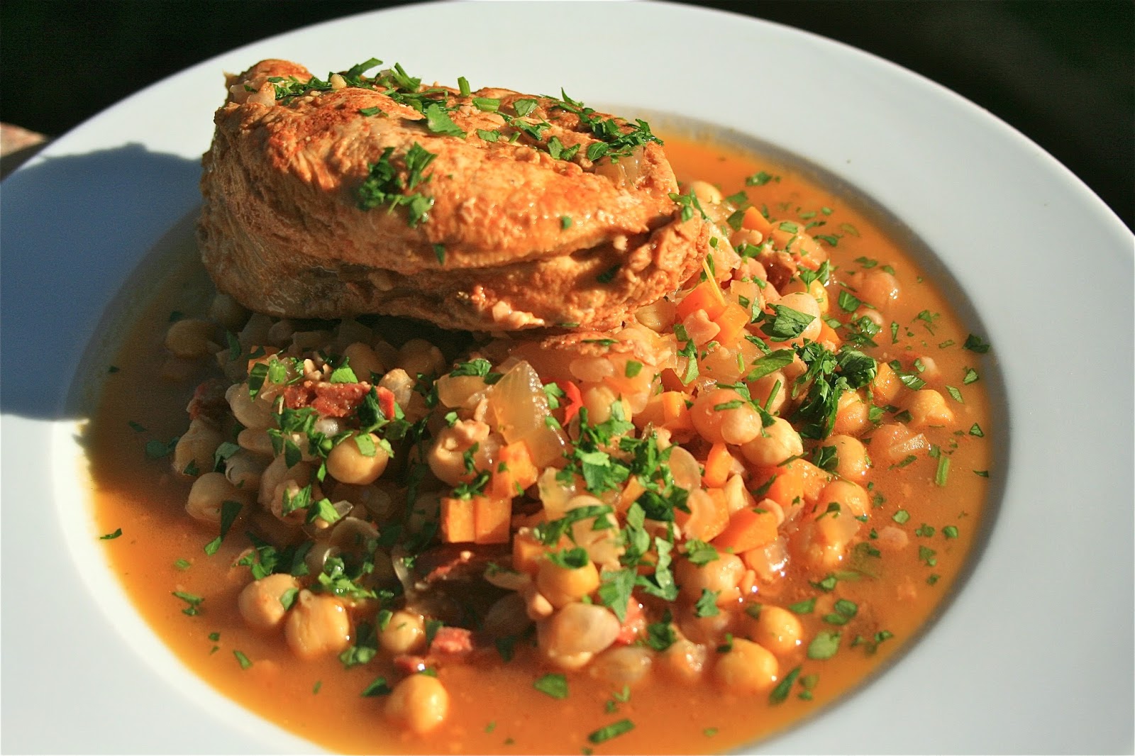 Johnny's Kitchen: First Birthday of this Blog Today and Catalan Chicken ...