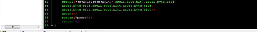 Coding Menampilkan Bilangan Biner Dari Sabuah Karakter Dengan Bahasa C ...