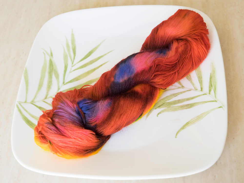 The Impatient Dyer: Immersion Dyeing - Experimenting With 3 Colours
