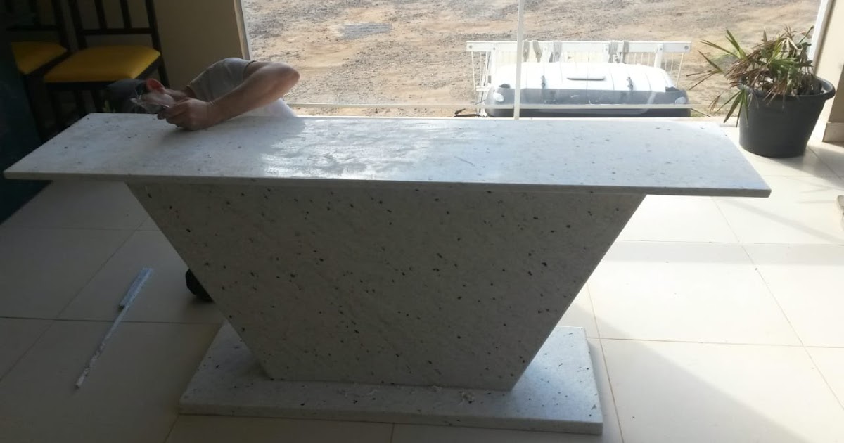 Zucolotto Mármores e Granitos: MESA COM BASE EM GRANITO BRANCO PITAYA