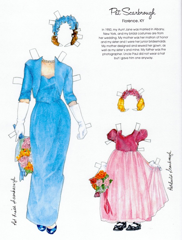The Paper Collector: Dress a Bridal Party Paper Dolls