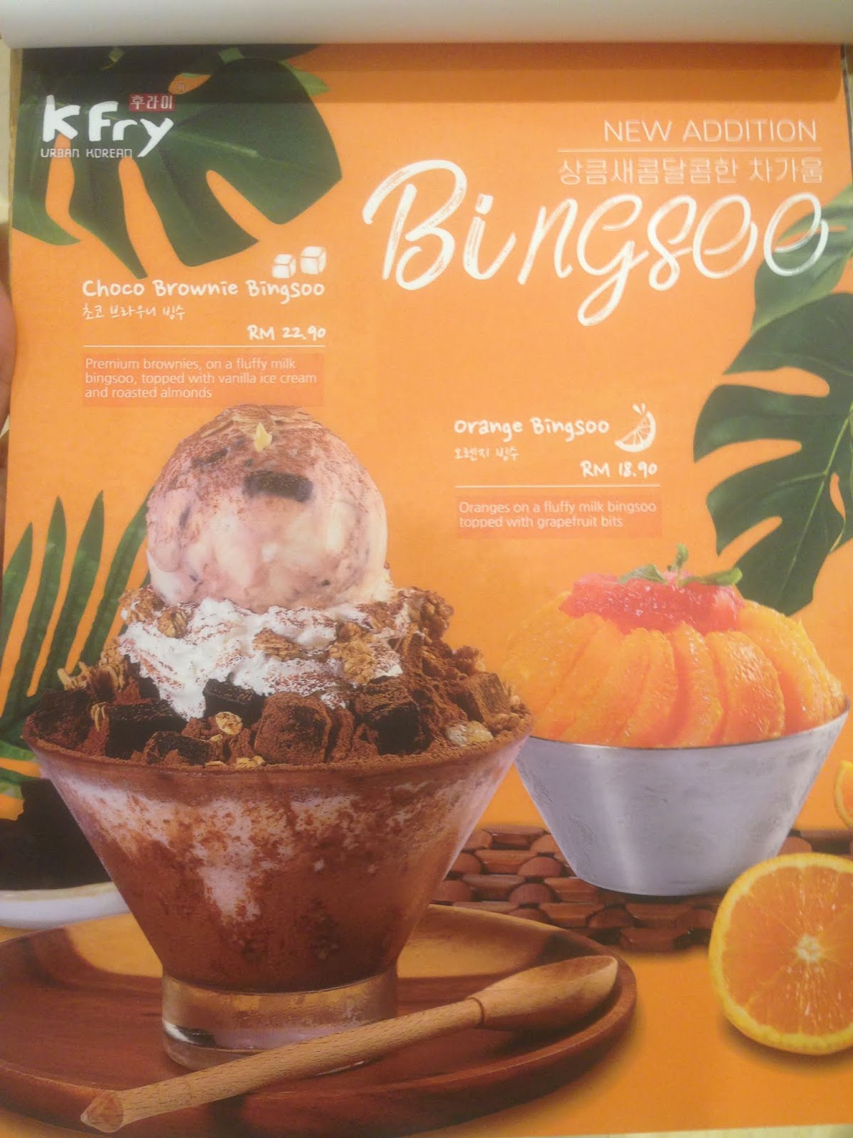 Welcome To My Blog: Review K FRY Urban Korean Suria KLCC Makanan Korea ...