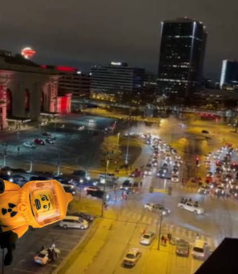 Kansas City Chiefs AFC Championship Victory Street Takeover Sideshow Busted