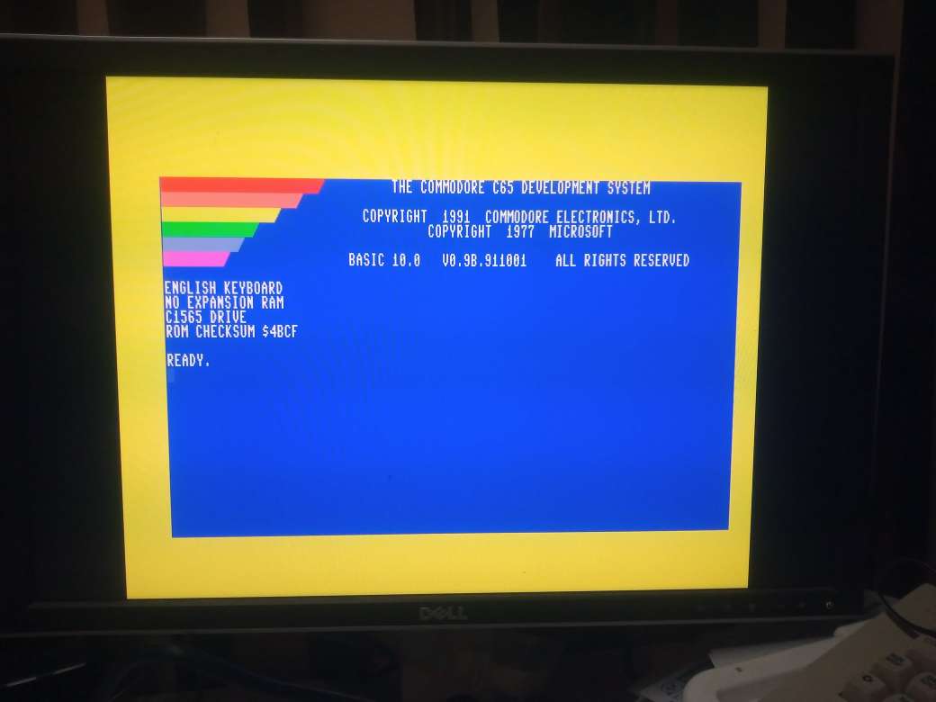 Making a C64/C65 compatible computer: More work on HDMI video output