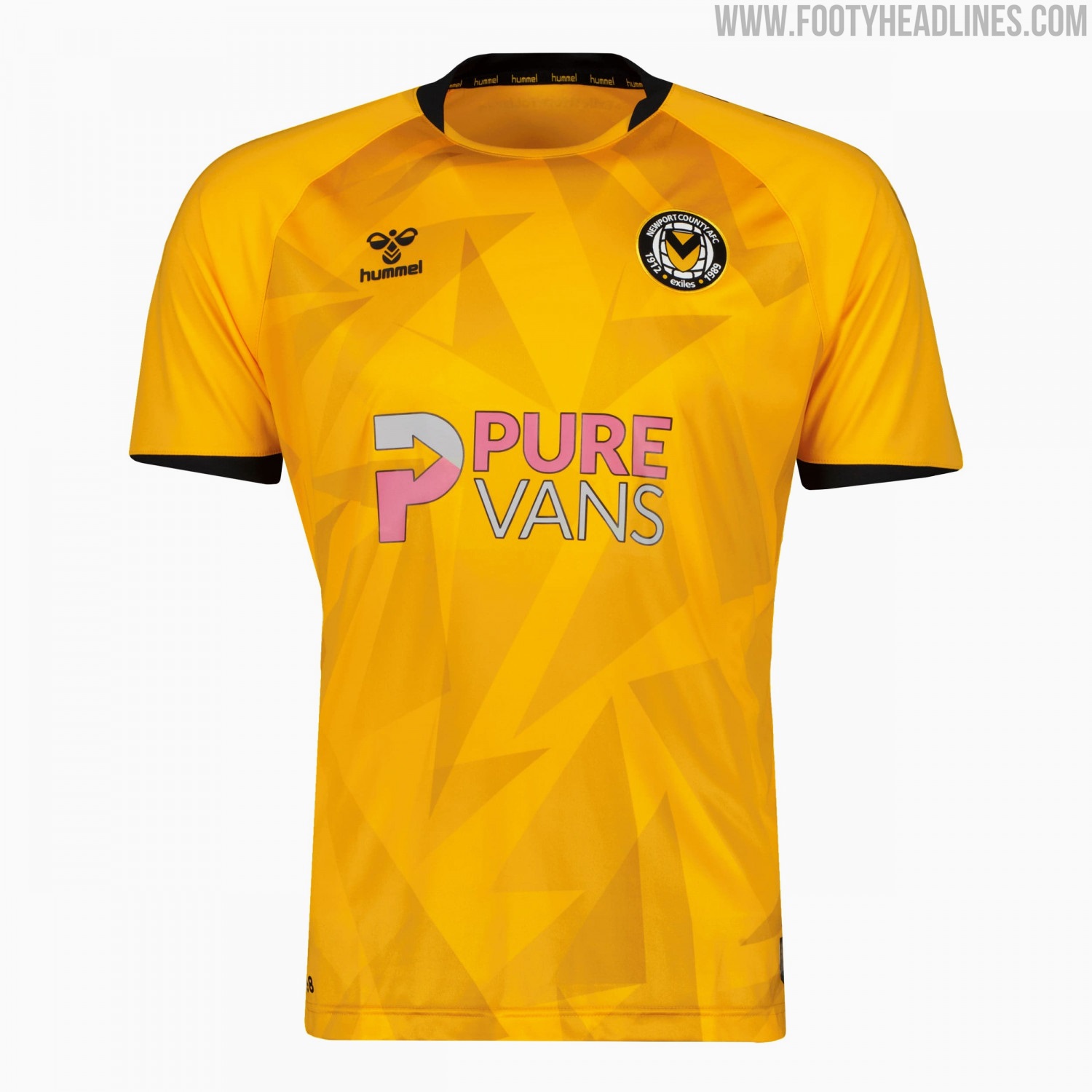 Newport County 21-22 Home Kit Released - Footy Headlines