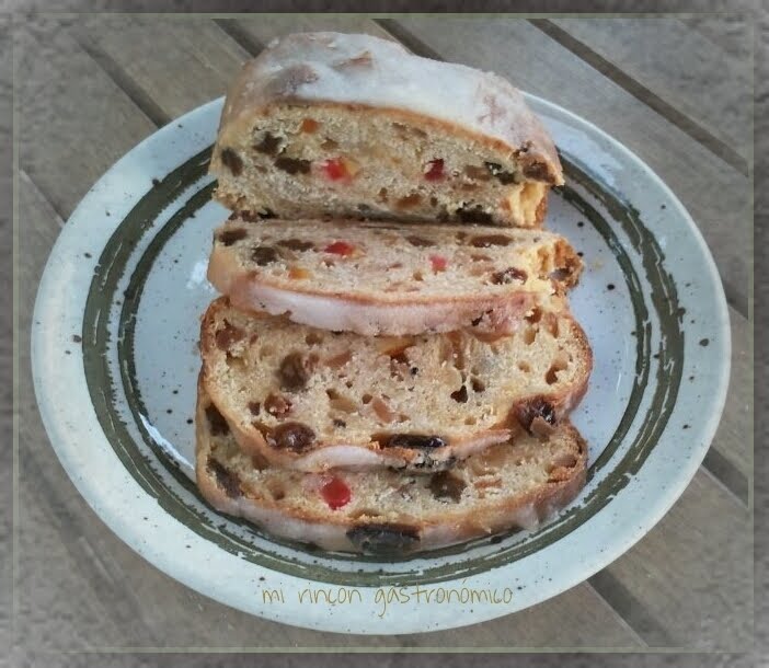 Mi Rincón Gastronómico: Stollen, pan con pasas alemán