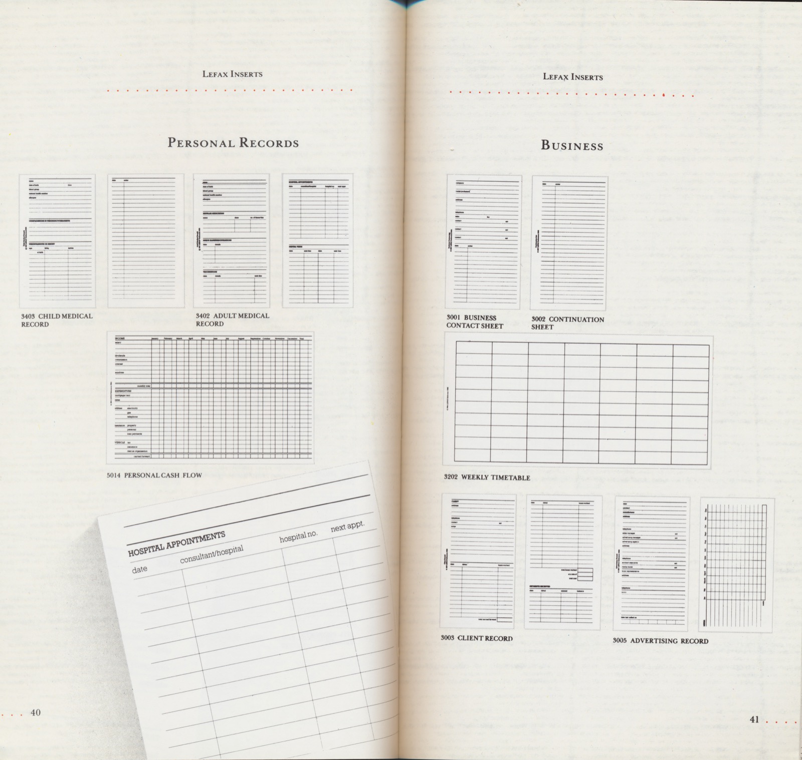 Philofaxy: Lefax 1989 - 1990 Catalogue