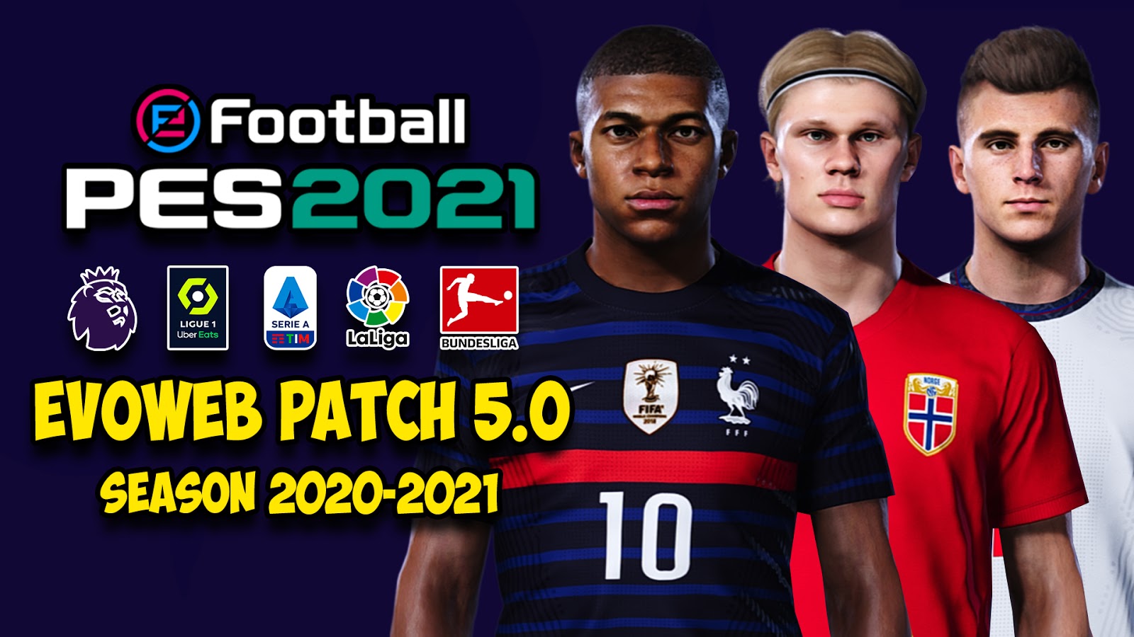 PES 2021 - EvoWeb Patch V5.0 Season 2020/2021 DLC6.0