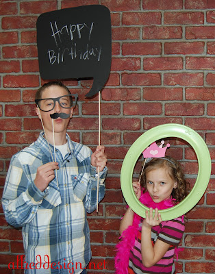Allred Design Blog: IBP: Photo Props & Photo Booth Ideas