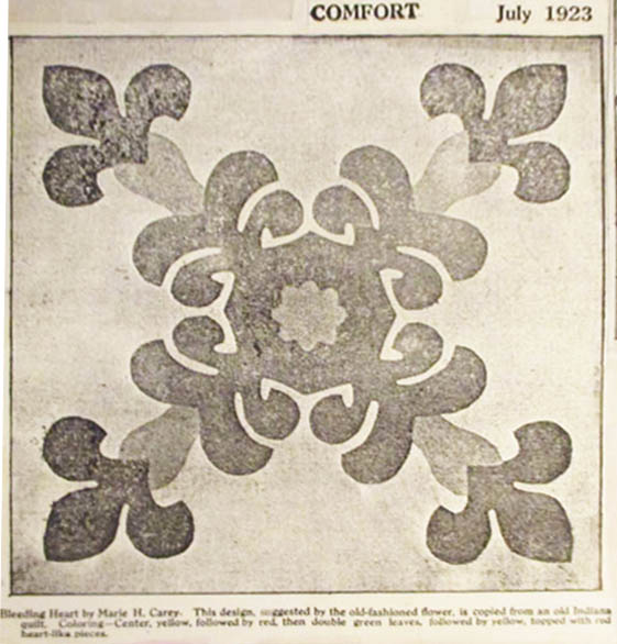 Barbara Brackman's MATERIAL CULTURE: Comfort Magazine #2: Patterns