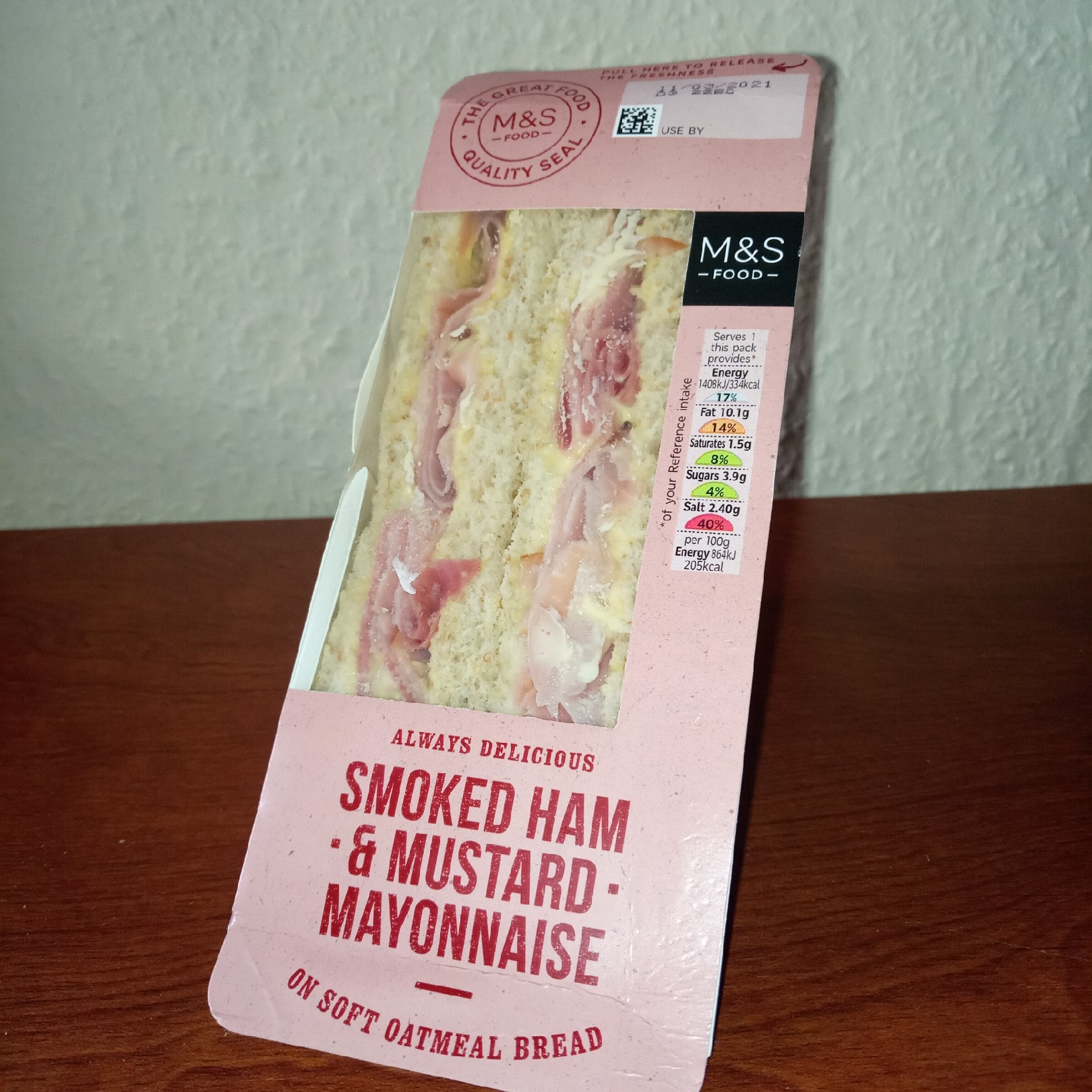 Supersupergirl's Food Reviews: M&S Smoked Ham & Mustard Mayonnaise ...