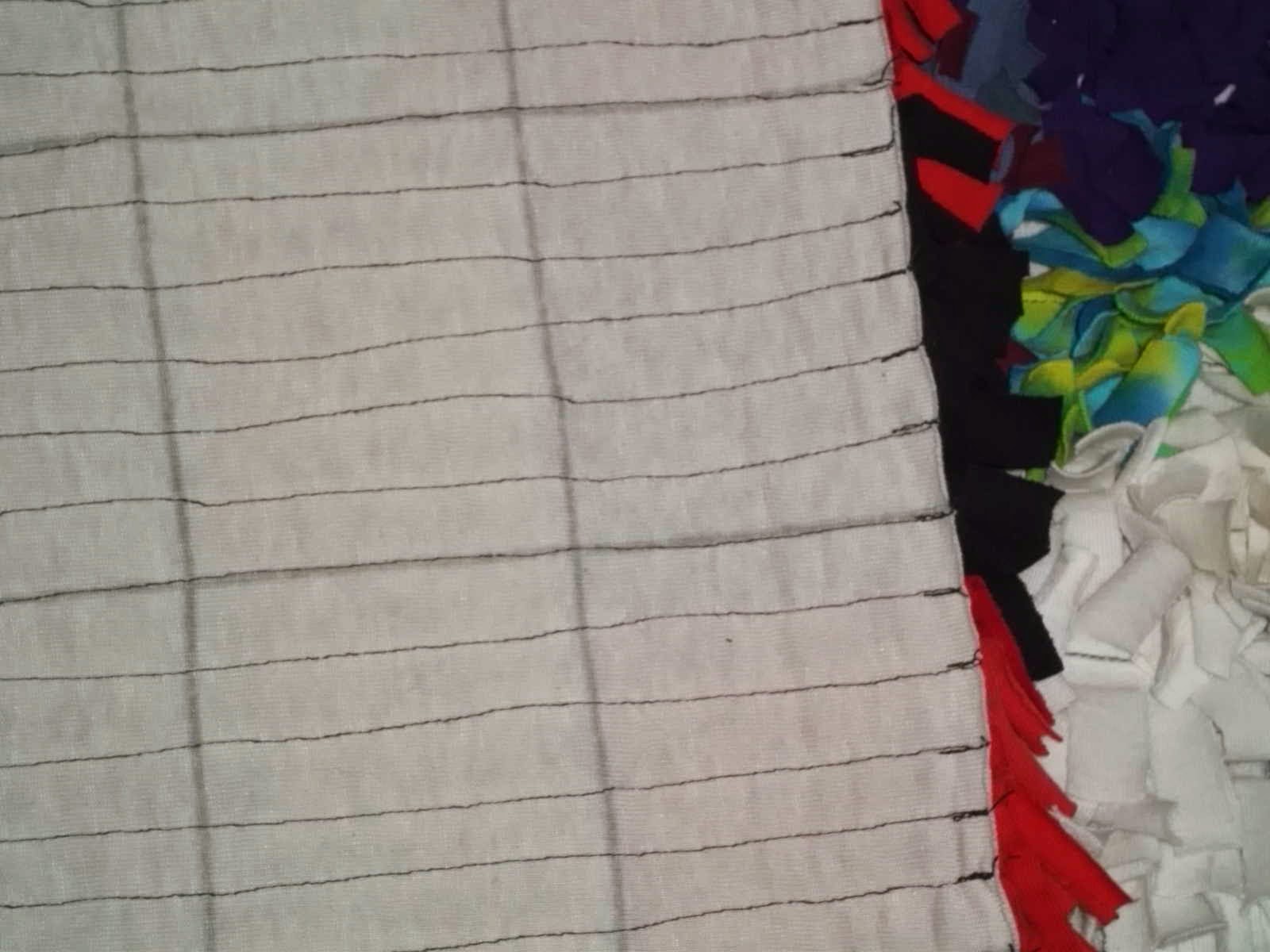 judysquiltsandthings: t-shirt shag rag rug