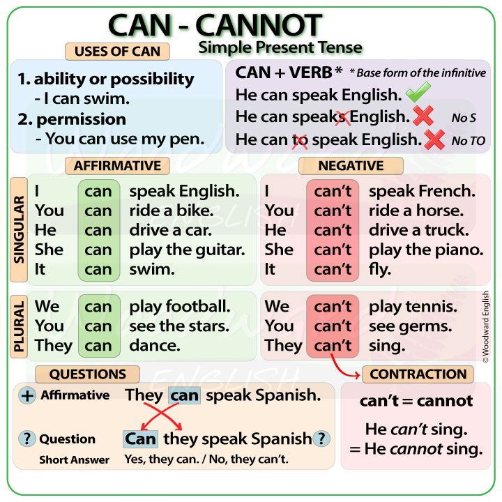 English for 3º ESPA: Can