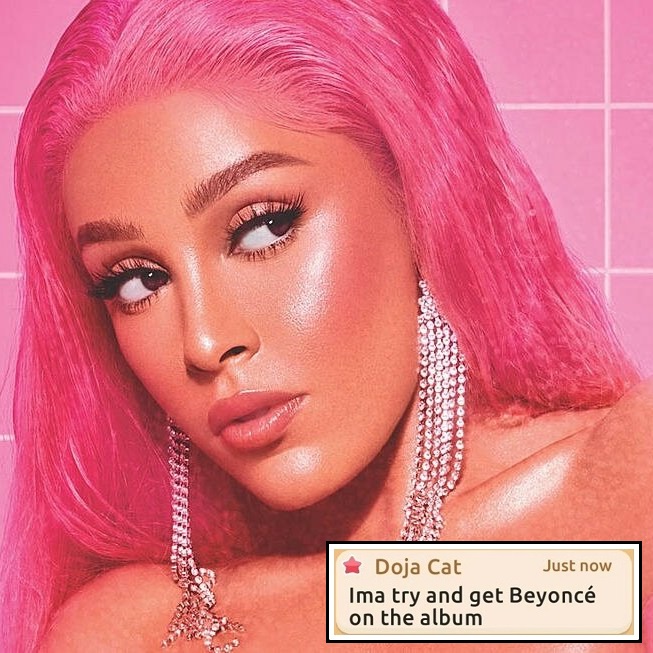 Doja Cat eyes Beyoncé collaboration. - Toya'z World