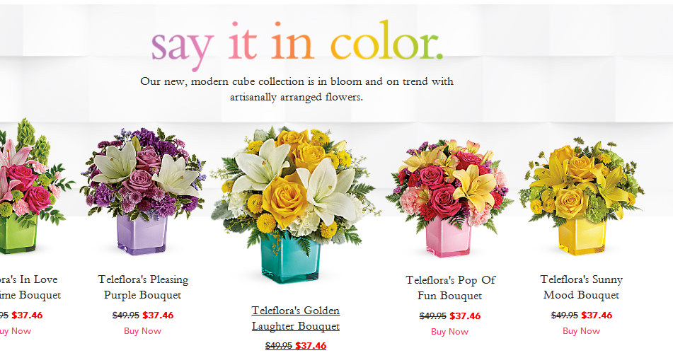 Teleflora Coupon Code and Promo Code 2016: Anniversary Flowers with ...