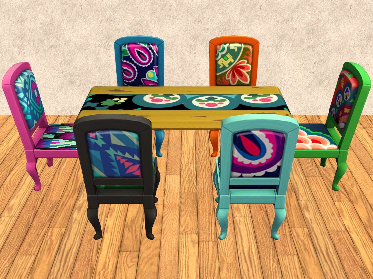 TheNinthWaveSims: The Sims 2 - The Sims 4 Movie Hangout Dining Set For ...